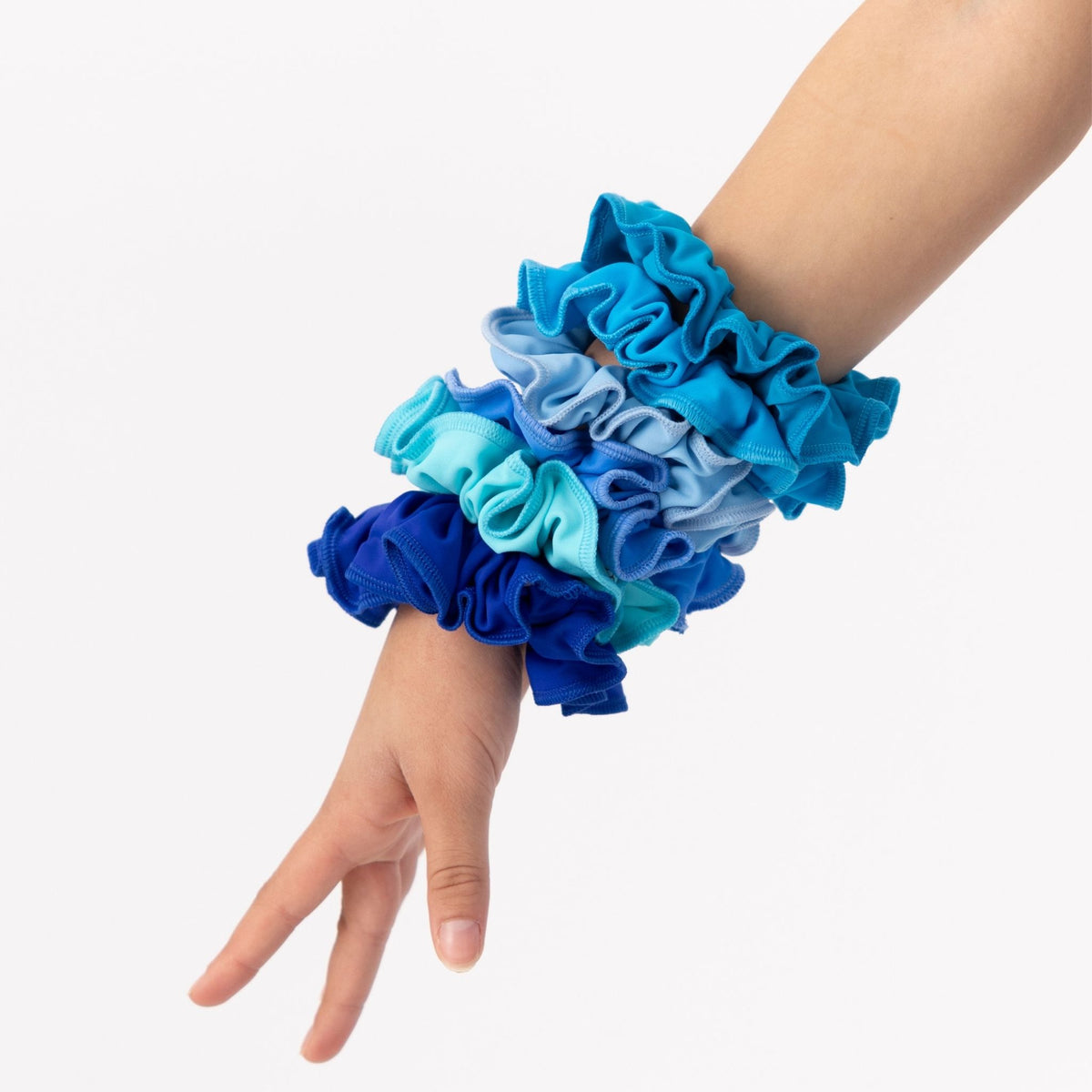 Pink Snow Scrunchie | MP Gymnastics